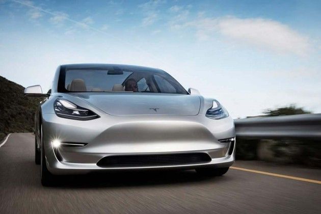 El Tesla Model 3 en gris plata y negro mate - Movilidad Eléctrica