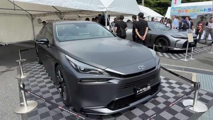 El Toyota Mirai Sport Concept se deja ver en Japón